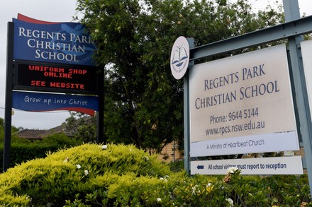 Signs Posted Regents Park Christian School Editorial Stock Photo ...