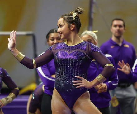 Lsus Reagan Campbell Performs Her Floor Editorial Stock Photo - Stock ...