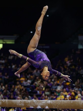 Haleigh Bryant Performs On Balance Beam Editorial Stock Photo - Stock ...