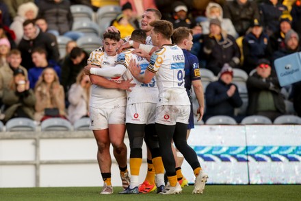 Dan Frost Wasps Celebrates Teammates After Editorial Stock Photo ...