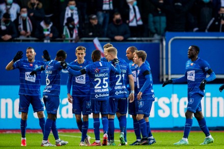Gents Players Celebrate After Scoring During Editorial Stock Photo ...