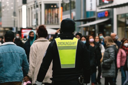 Members Public Order Offices Seen Patrolling Editorial Stock Photo ...