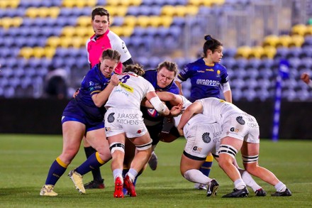 Exeter Chiefs Women Attempt Gain Ground Editorial Stock Photo - Stock ...