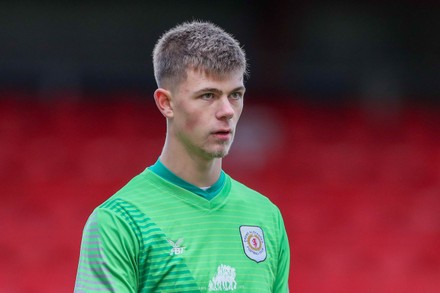 Crewe Alexandra Goalkeeper Tom Booth During Editorial Stock Photo ...