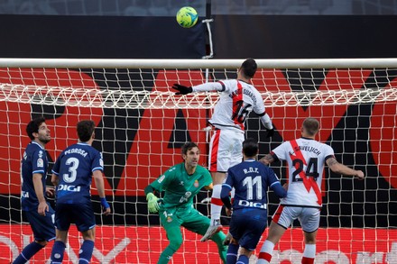 Rayo Vallecanos Midfielder Isaac Palazon Camacho Editorial Stock Photo ...