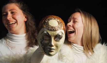 Snowbusiness Actors Eleanor Toms Left Hannah Editorial Stock Photo ...