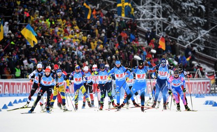 IBU World Cup biathlon event, Ostersund Ski Stadium, Ostersund, Sweden ...