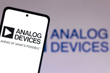 This Photo Illustration Analog Devices Logo Editorial Stock Photo ...