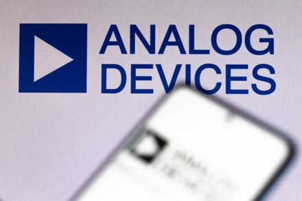 This Photo Illustration Analog Devices Logo Editorial Stock Photo ...