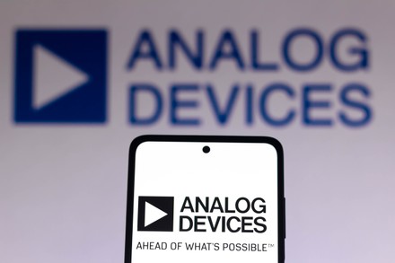 This Photo Illustration Analog Devices Logo Editorial Stock Photo ...