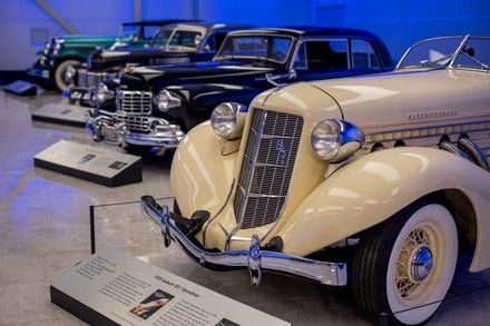 Classic Cars On Display During Media Editorial Stock Photo - Stock ...