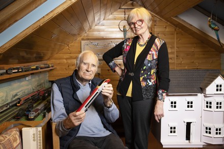 Broadcaster Historian Peter Snow Wife Ann Editorial Stock Photo - Stock ...