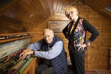 Broadcaster Historian Peter Snow Wife Ann Editorial Stock Photo - Stock ...
