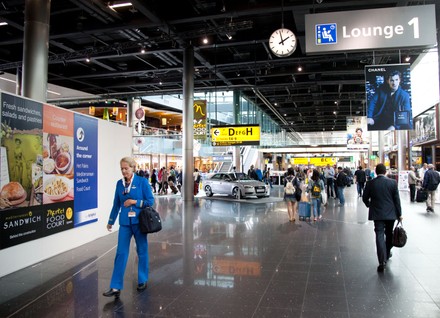 Passport Control Schiphol Airport Amsterdam Editorial Stock Photo ...