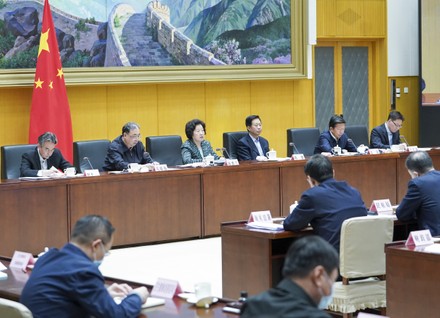 Chinese Vice Premier Sun Chunlan Member Editorial Stock Photo - Stock ...