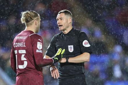 Match Referee Leigh Doughty Speaks David Editorial Stock Photo - Stock ...