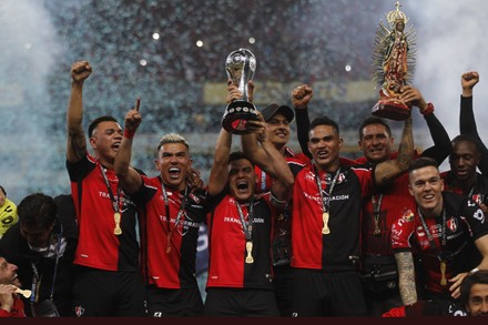 Atlas Players Celebrate After Team Crowned Editorial Stock Photo ...