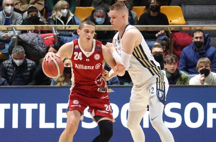 Andrejs Grazulis Allianz Pallacanestro Trieste Thwarted Editorial Stock ...