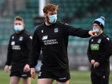 Zander Fagerson Centre Glasgow Warriors Hooker Editorial Stock Photo ...