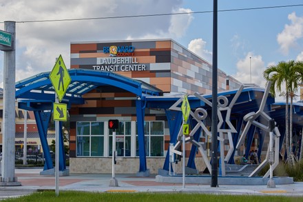 Brand New Lauderhill Transit Center Open Editorial Stock Photo - Stock ...