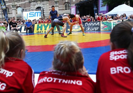 Swedish Championship Week Sweden Wrestling Match Editorial Stock Photo ...