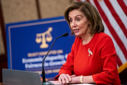 Us Speaker House Nancy Pelosi Speaks Editorial Stock Photo - Stock ...
