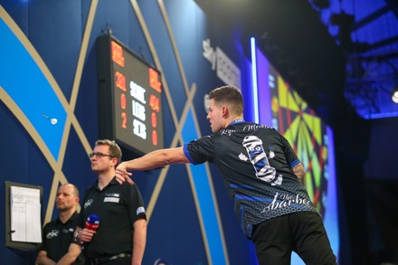 Ryan Meikle Action Against Peter Wright Editorial Stock Photo - Stock ...