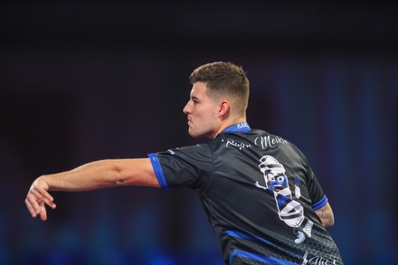 Ryan Meikle Action Against Peter Wright Editorial Stock Photo - Stock ...