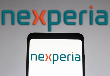 This Photo Illustration Nexperia Logo Seen Editorial Stock Photo ...