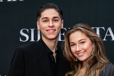 Sem Van Dijk His Girlfriend Mirelle Editorial Stock Photo - Stock Image ...