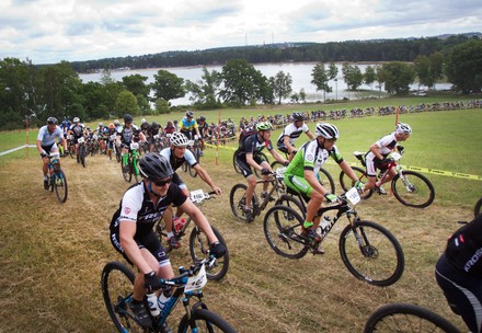 Mountain Bike Competition One Day July Editorial Stock Photo - Stock ...