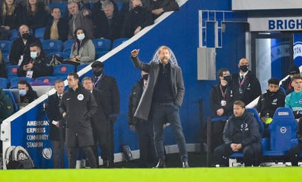Brighton Head Coach Graham Potter During Editorial Stock Photo - Stock ...