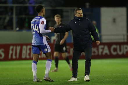 Barrow Manager Mark Cooper Remeao Hutton Editorial Stock Photo - Stock ...