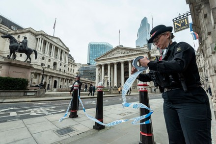 City London Police Set Cordon Around Editorial Stock Photo - Stock ...