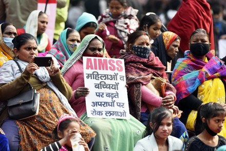 Activist All India Mahila Sanskritik Sanghthan Editorial Stock Photo ...