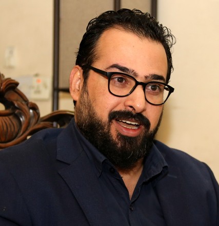 Iraqi Journalist Muntadhar Alzaidi Speaks During Editorial Stock Photo ...