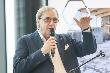 Asl Ceo Philippe Bodson Delivers Speech Editorial Stock Photo - Stock ...