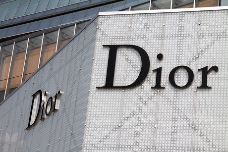 Dior Sign Logo On Dior Designer Editorial Stock Photo - Stock Image ...