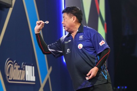 Pdc Darts Referee George Noble During Redaktionelles Stockfoto ...