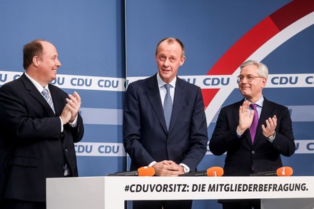 Christian Democratic Union (CDU) new party leader, Berlin, Germany - 17 ...