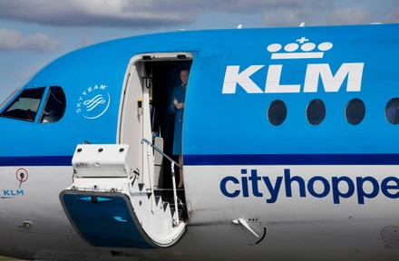 Aircraft Airline Klm That Landed City Editorial Stock Photo - Stock ...