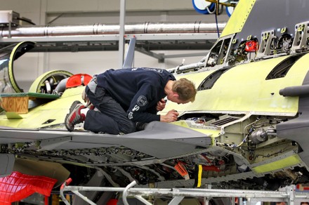 Aircraft Manufacturer Saab Ab Editorial Stock Photo - Stock Image ...