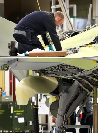 Aircraft Manufacturer Saab Ab Editorial Stock Photo - Stock Image ...