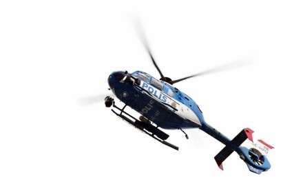 Police Helicopter Thermal Camera Looking Missing Editorial Stock Photo ...