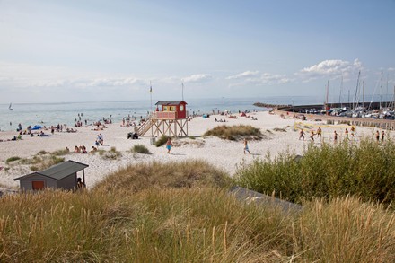 Beach Harbor Sweden Editorial Stock Photo - Stock Image | Shutterstock