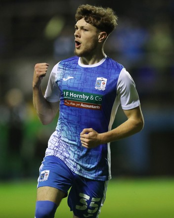 Jordan Stevens Barrow Celebrates After Scoring Editorial Stock Photo ...