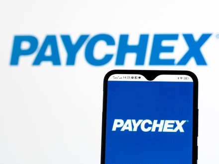 This Photo Illustration Paychex Logo Seen Editorial Stock Photo - Stock ...