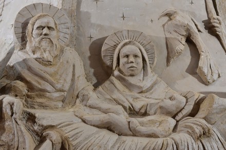 View Detail Christmas Sand Crib Designed Editorial Stock Photo - Stock ...