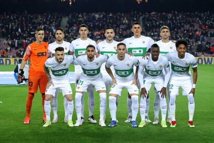 Elche Team During Match Between Fc Editorial Stock Photo - Stock Image ...