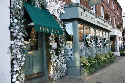 Ivy Marlow Garden Restaurant Decorated Elaborately Editorial Stock ...